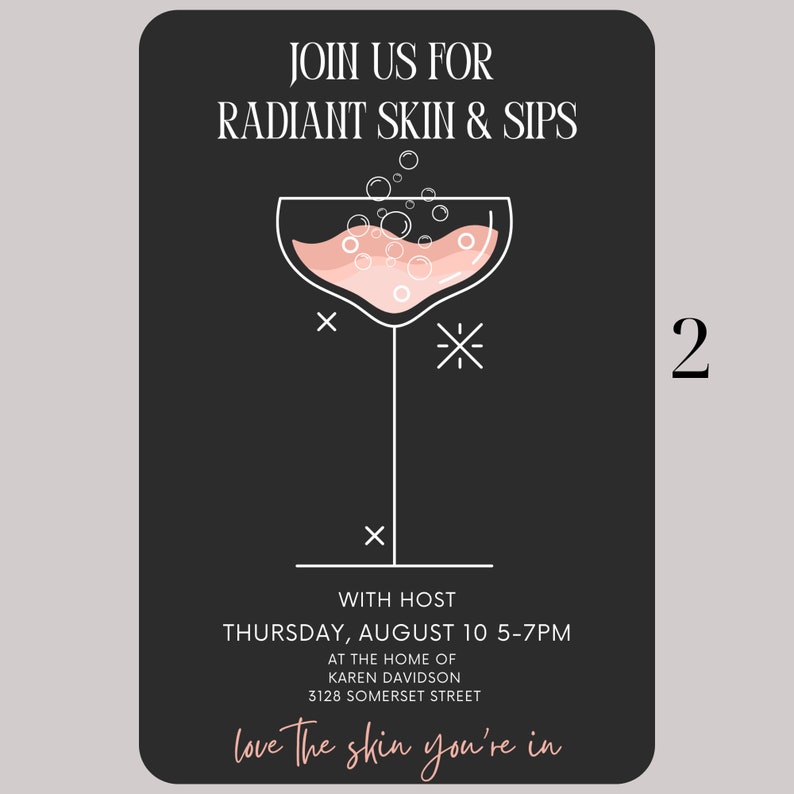 Business Party Invitation Template Bundle Business Party - Etsy