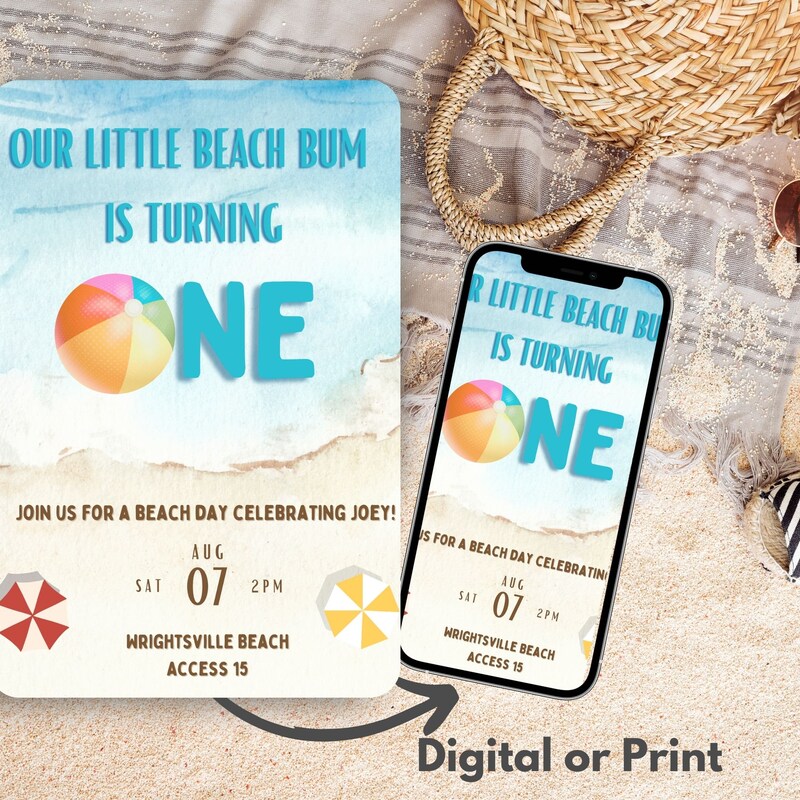 Beach 1st Birthday - Etsy