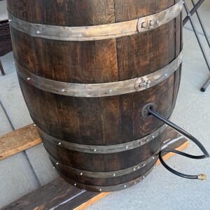 Rustic Bourbon Barrel Fire Pit - Propane or Natural Gas (BTO) - Etsy
