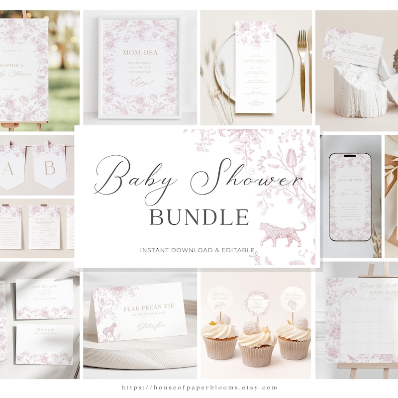 Toile Party Ideas - Etsy