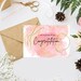 Pink Congratulations Card Template Printable Editable Card Template ...