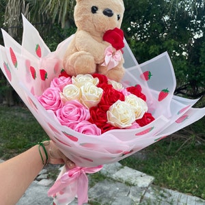 Eternal Roses, Bouquet, Ramo Buchón - Etsy