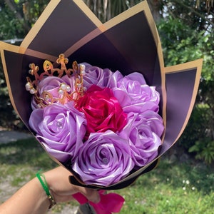 Eternal Roses, Bouquet, Gift, Ramo Buchón - Etsy