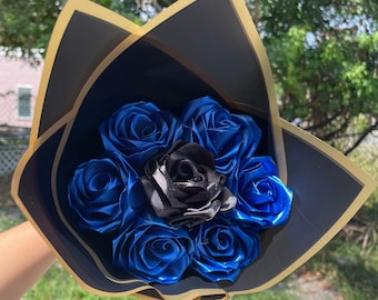 Winnie the Pooh Bouquet, Yellow Roses, Eternal Roses, Ramo Buchón - Etsy