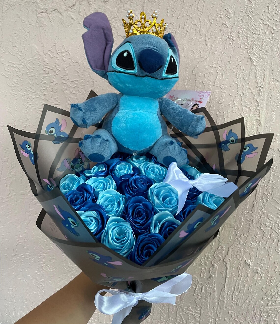 Stitch Bouquet, Eternal Roses, Ramo Buchón - Etsy