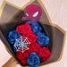 Spiderman Bouquet, Rosas Eternas, Eternal Roses - Etsy