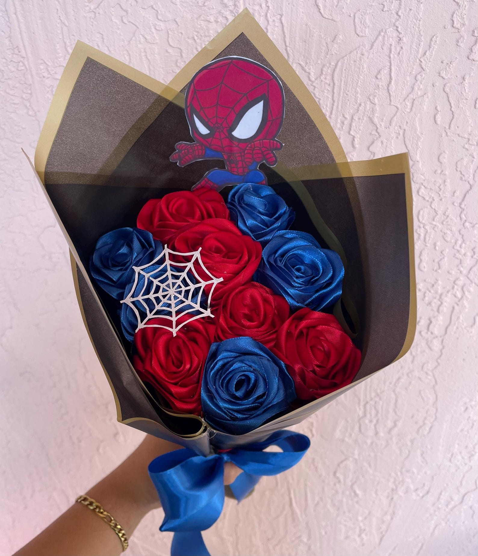 Spiderman Bouquet, Rosas Eternas, Eternal Roses - Etsy