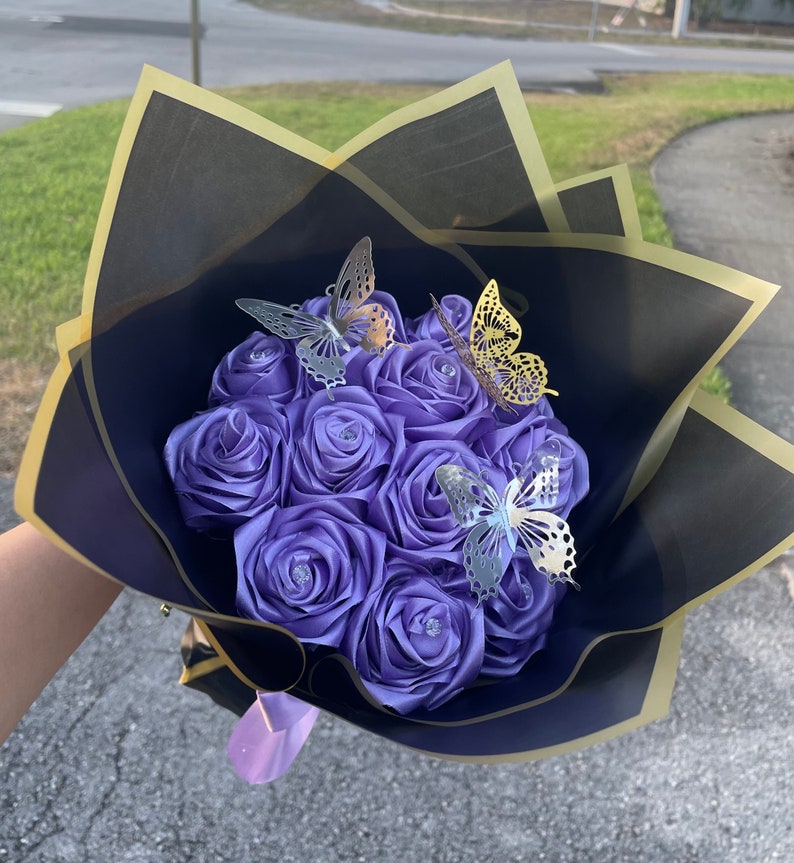 Eternal Roses,bouquet,gift, Ramo Buchón - Etsy