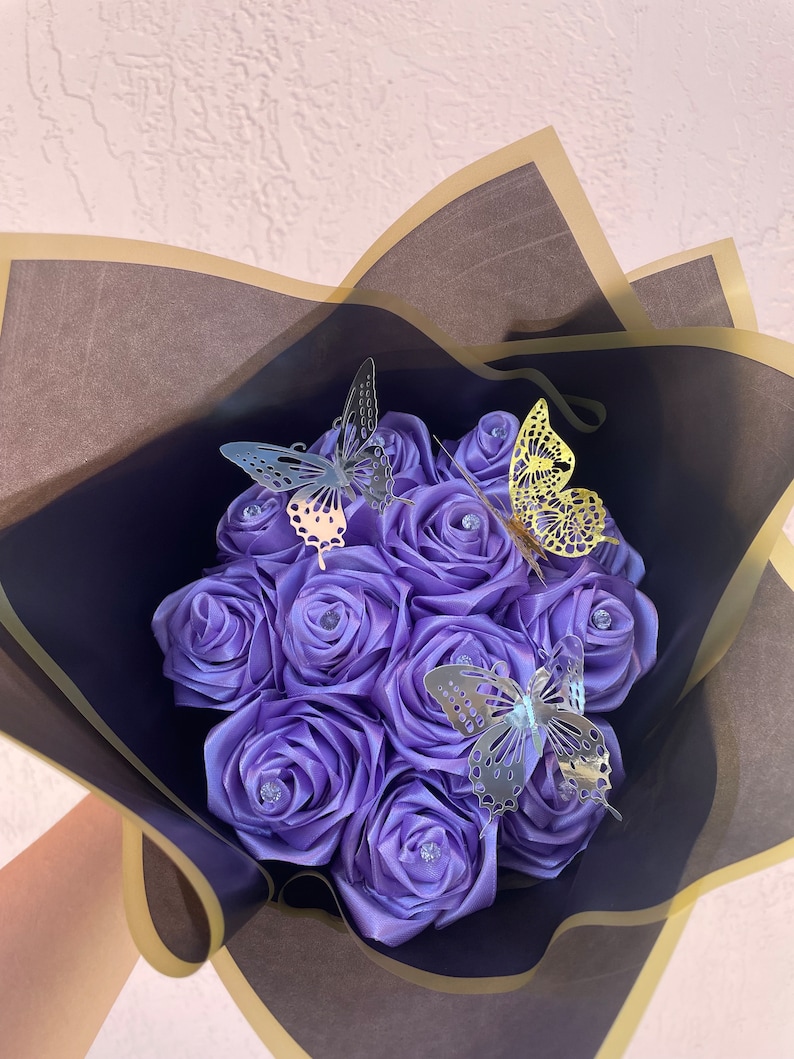 Eternal Roses,bouquet,gift, Ramo Buchón - Etsy