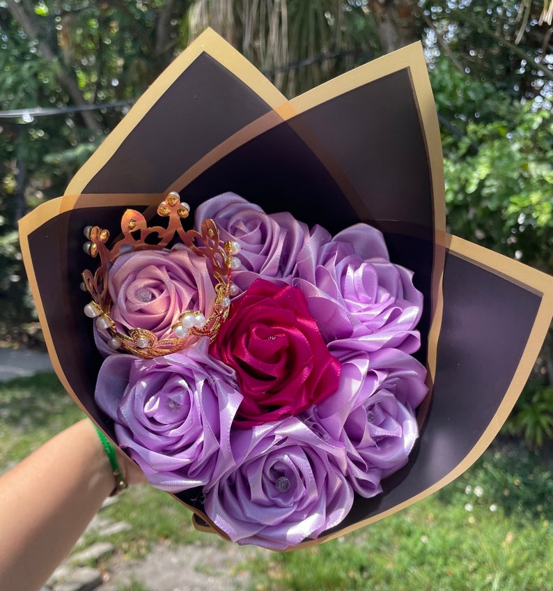 Eternal Roses, Bouquet, Gift, Ramo Buchón - Etsy