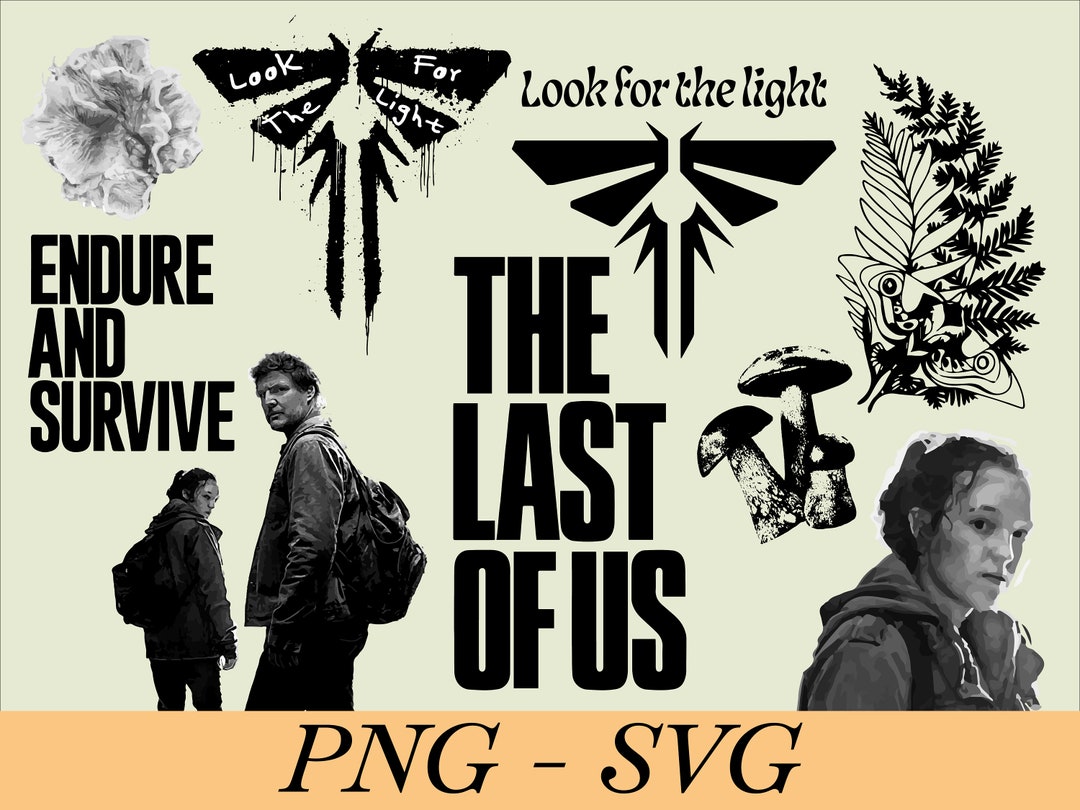 The Last of Us Graphics Package Icons Png, Svg, -DIGITAL DOWNLOAD- Cut ...