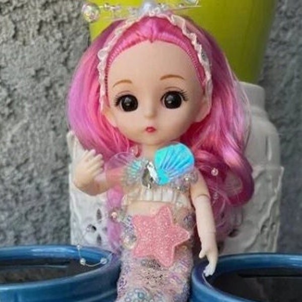 Bjd Doll Mermaid - Etsy