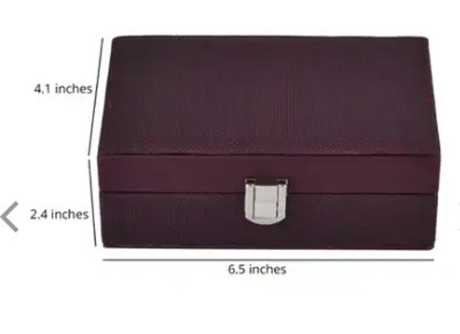 Purple Woven Embossed Faux Leather Jewelry Box With Mirror and Lock - Etsy