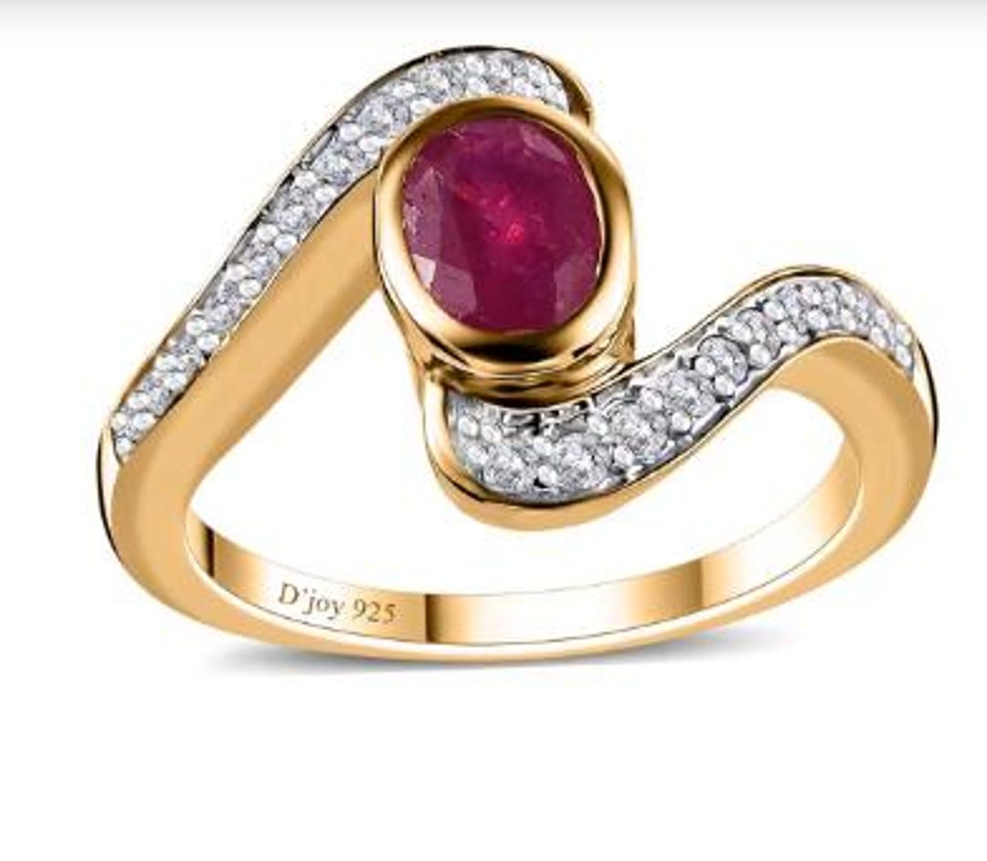 Genuine online Niassa Ruby Ring