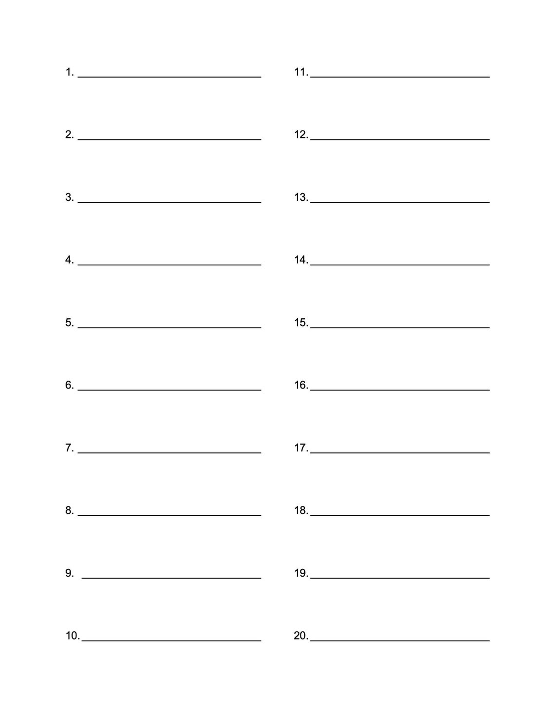 Practice Test Answer Sheet Etsy