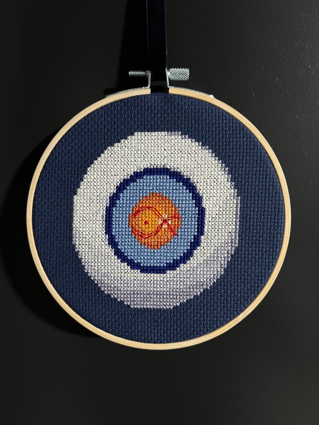 Eyeball Retina PDF Cross Stitch Pattern - Etsy