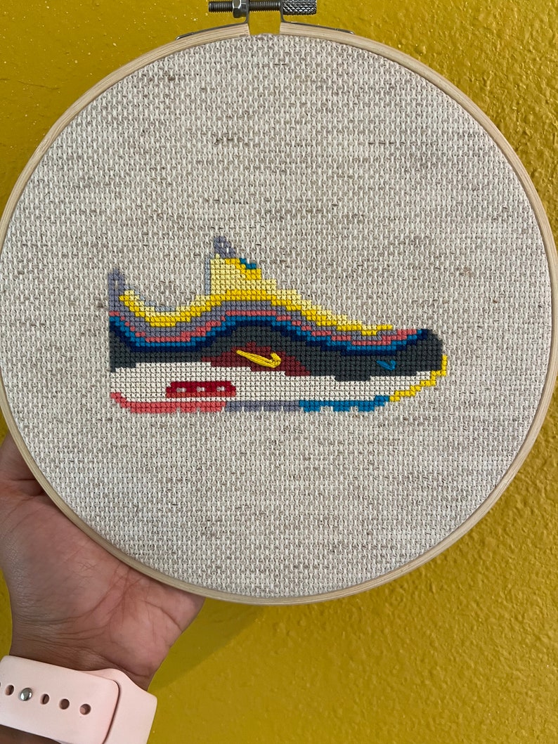 Shoe PDF Cross Stitch Pattern - Etsy