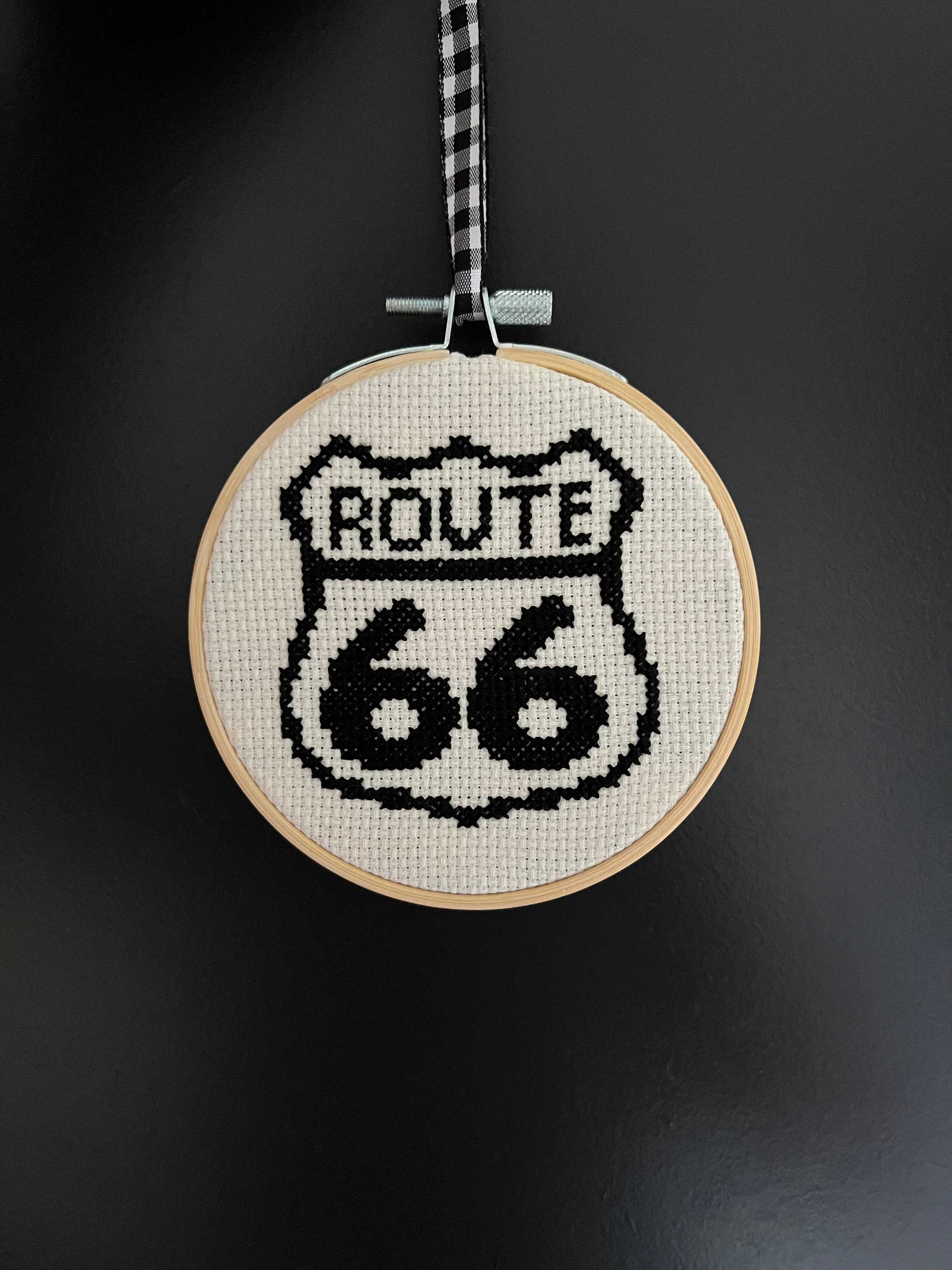 Route 66 PDF Digital Cross Stitch Pattern - Etsy