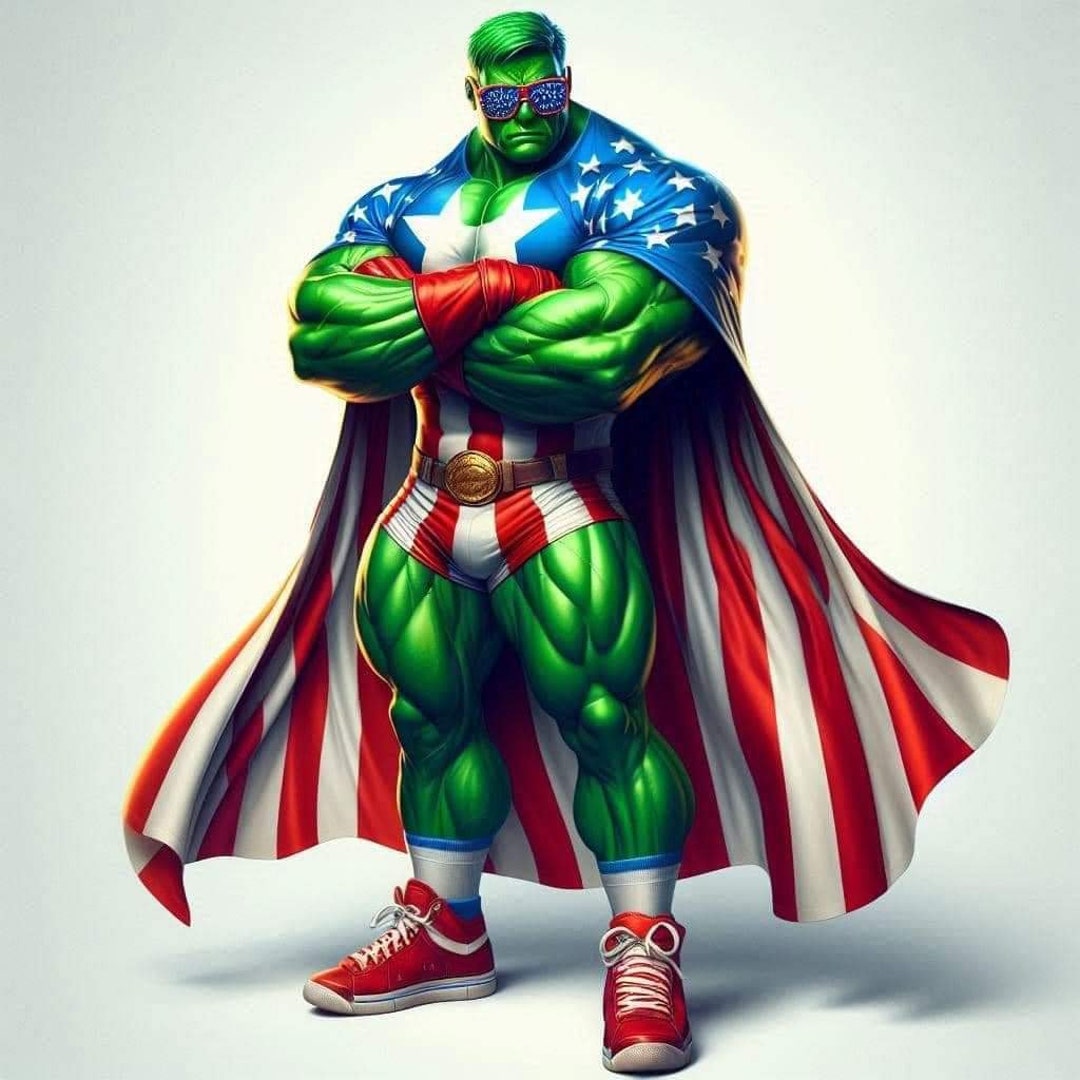 The Hulk American Flag Tumbler - Etsy