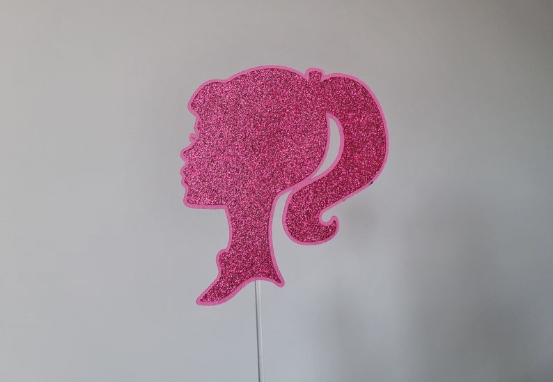 Themed Cake Topper Barbie Head Cake Topper birthday Cake Topper - Etsy ...