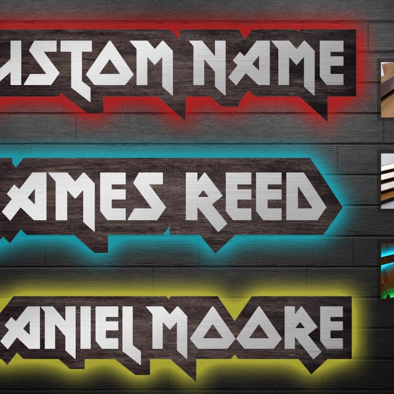 Name Led Sign - Etsy