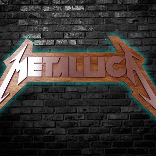 Custom Metallica Sign - Etsy