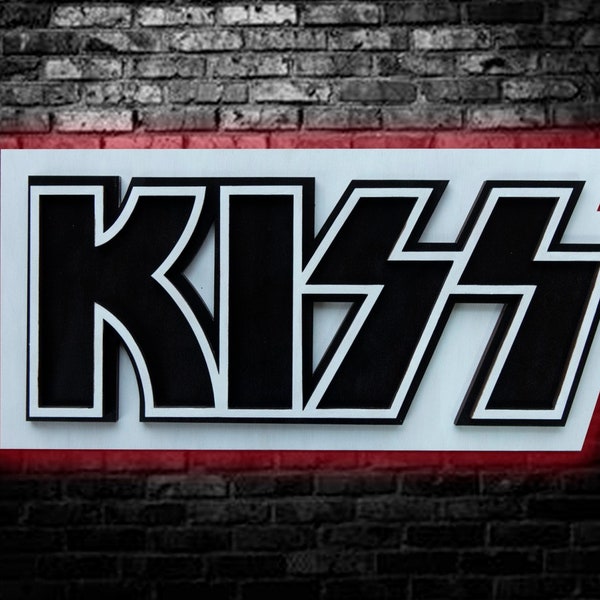 Kiss Band Decor - Etsy