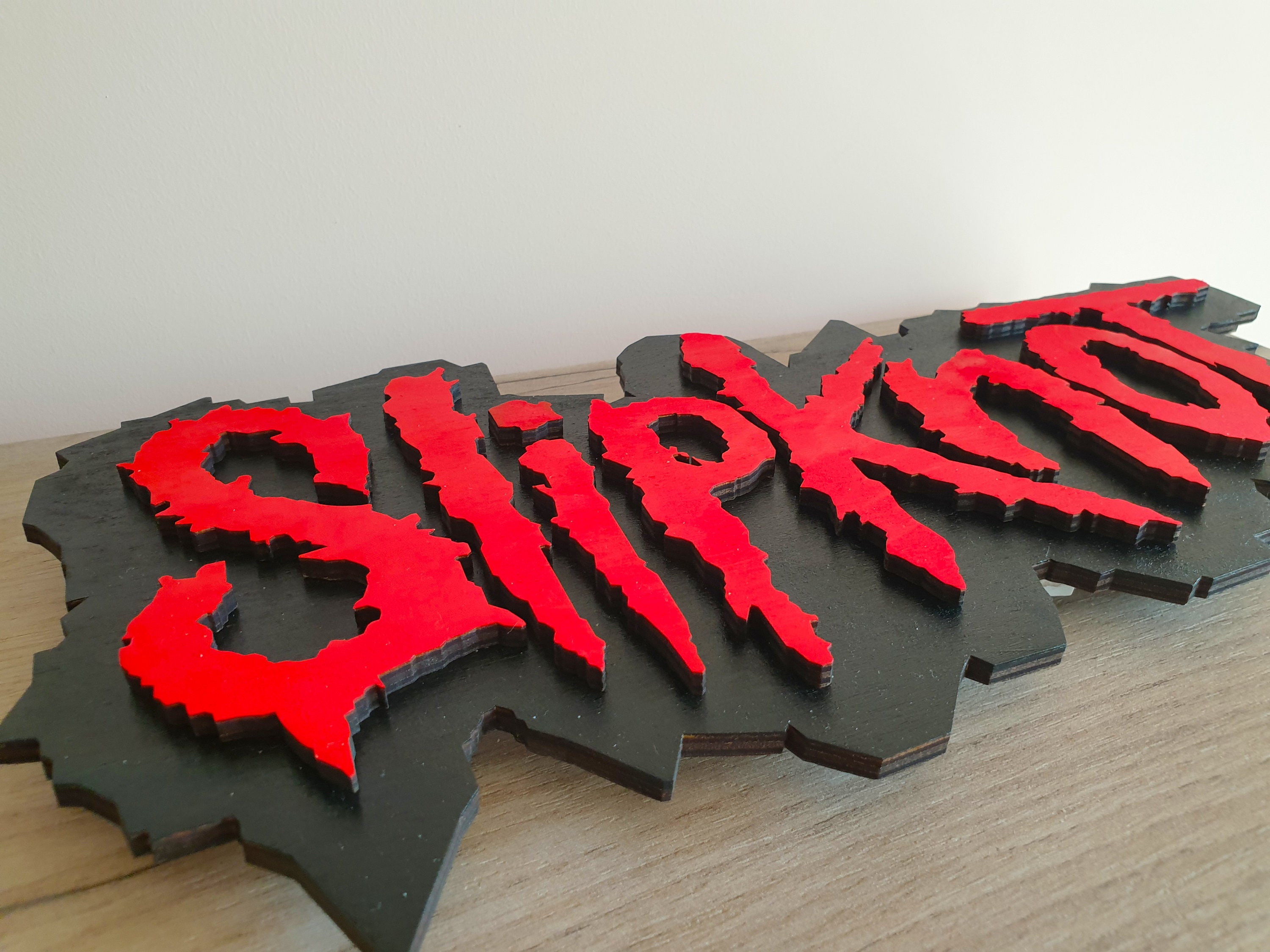 Slipknot Wood Sign for Wall, Slipknot LED Sign, Heavy Metal Bar Home ...
