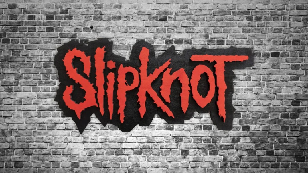 Slipknot Wood Sign for Wall, Slipknot LED Sign, Heavy Metal Bar Home ...
