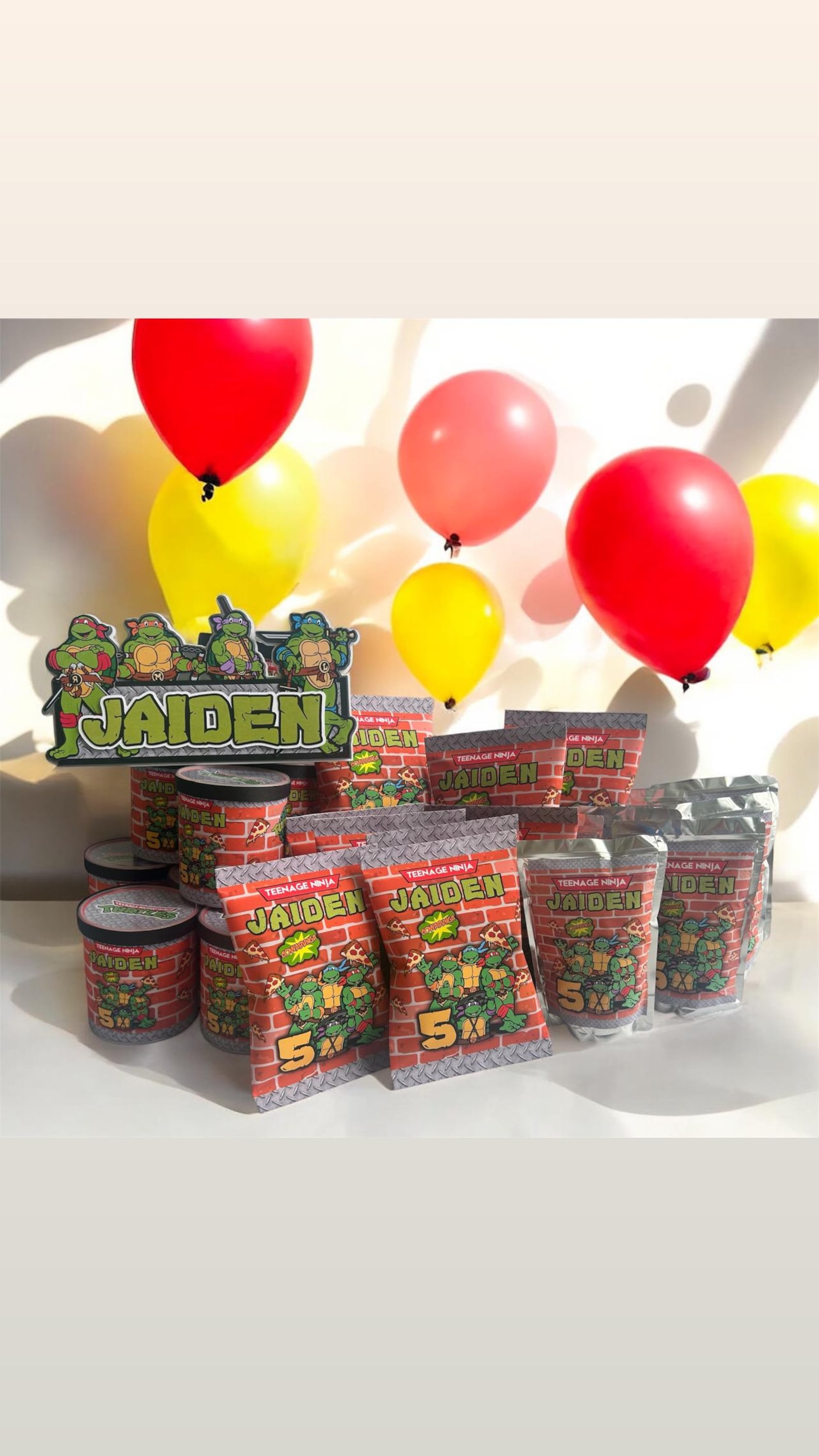 Ninja Turtles Chip Bags, Ninja Turtles Juice Pouches, Ninja Turtles ...
