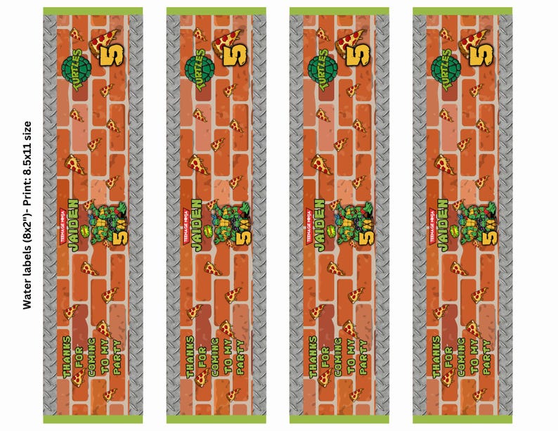 Ninja Turtles Chip Bags, Ninja Turtles Juice Pouches, Ninja Turtles ...