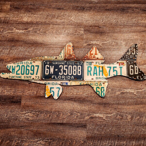 Upcycled License Plates - Etsy