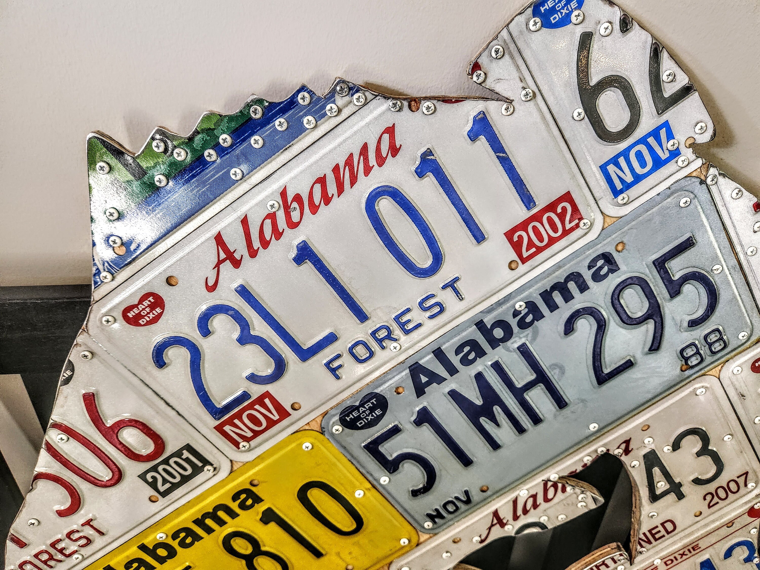 Bass License Plate Art Wall Decor - Etsy