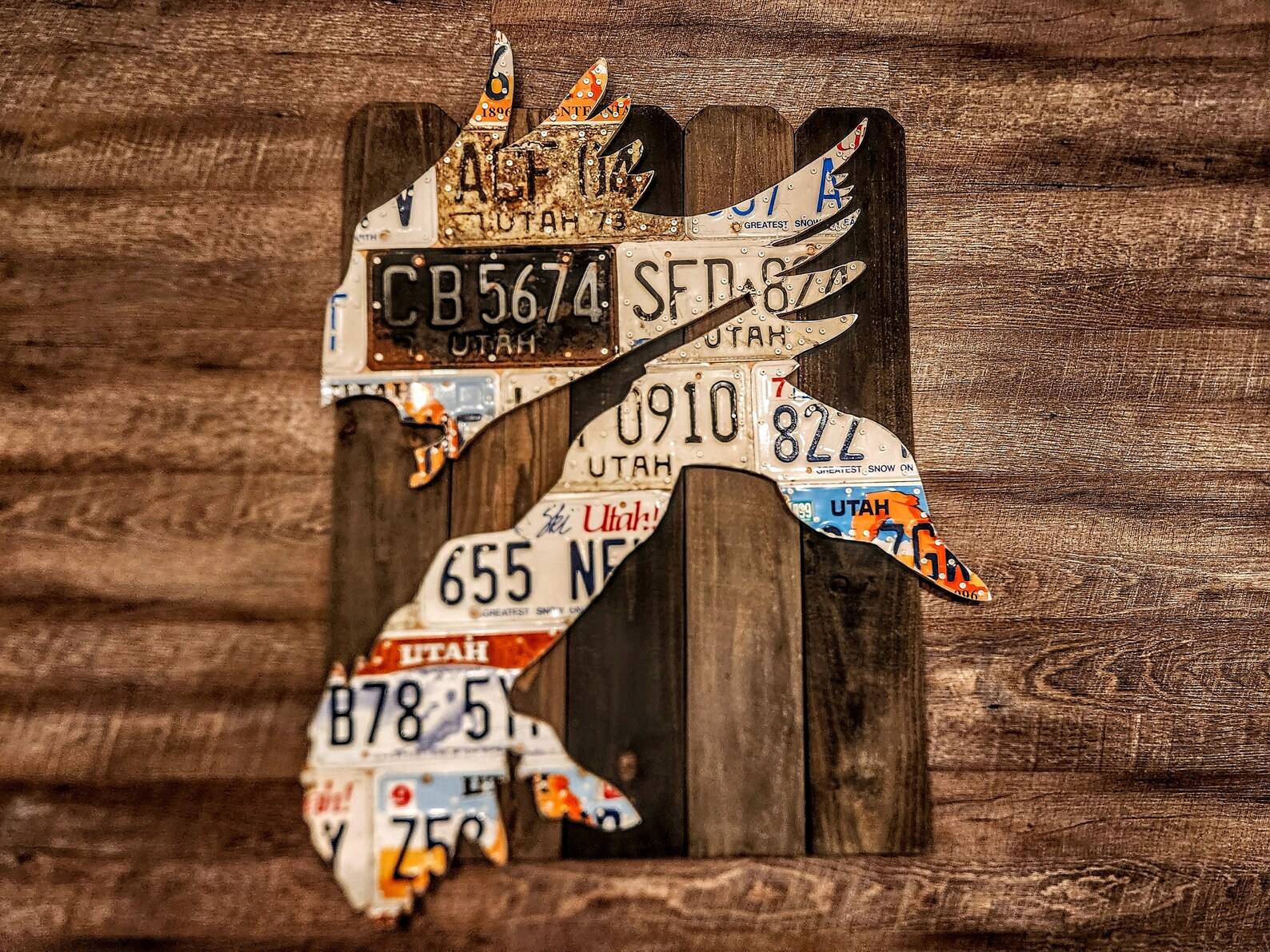 Duck License Plate Art Wall Decor Outdoor Art - Etsy