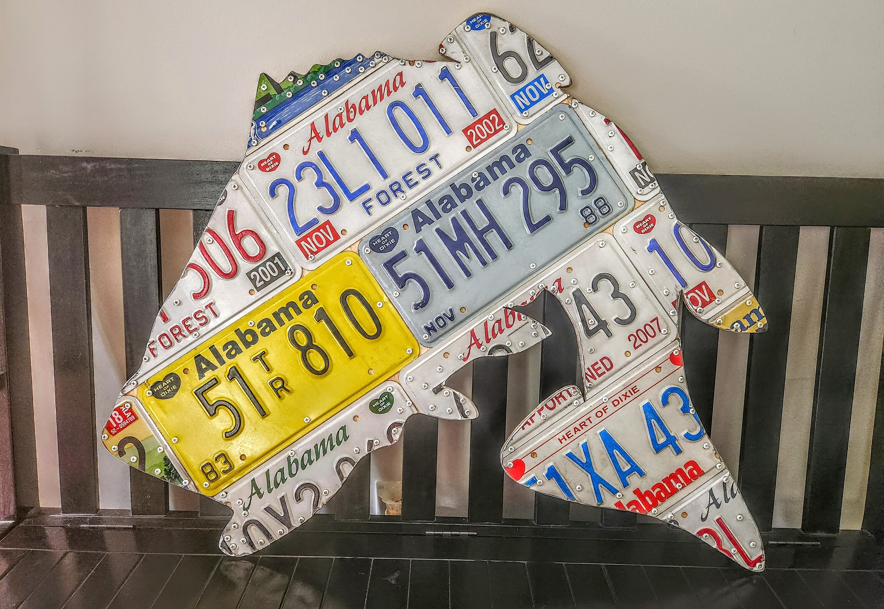 Bass License Plate Art Wall Decor - Etsy