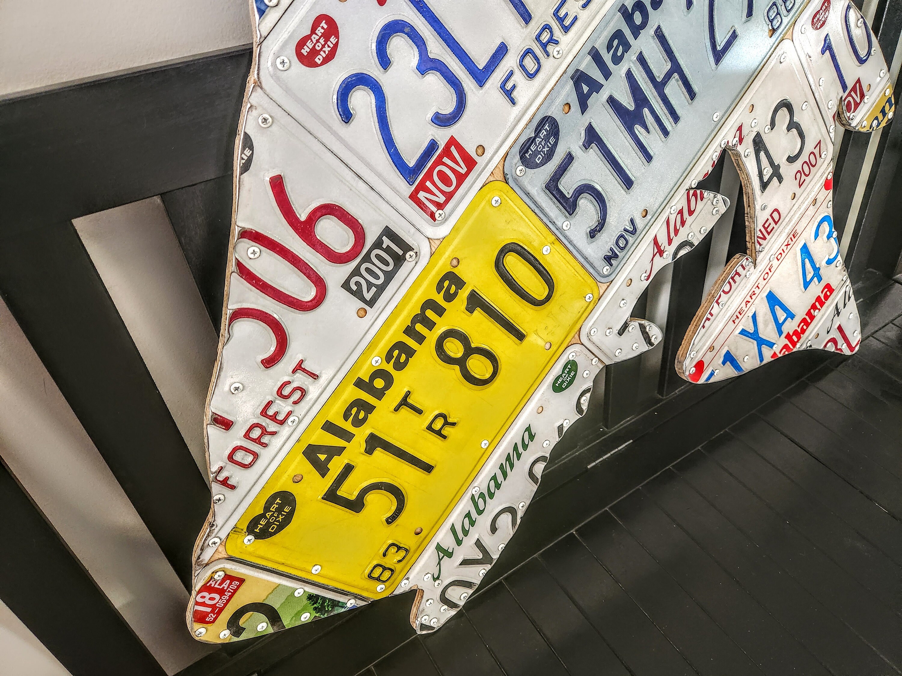 Bass License Plate Art Wall Decor - Etsy