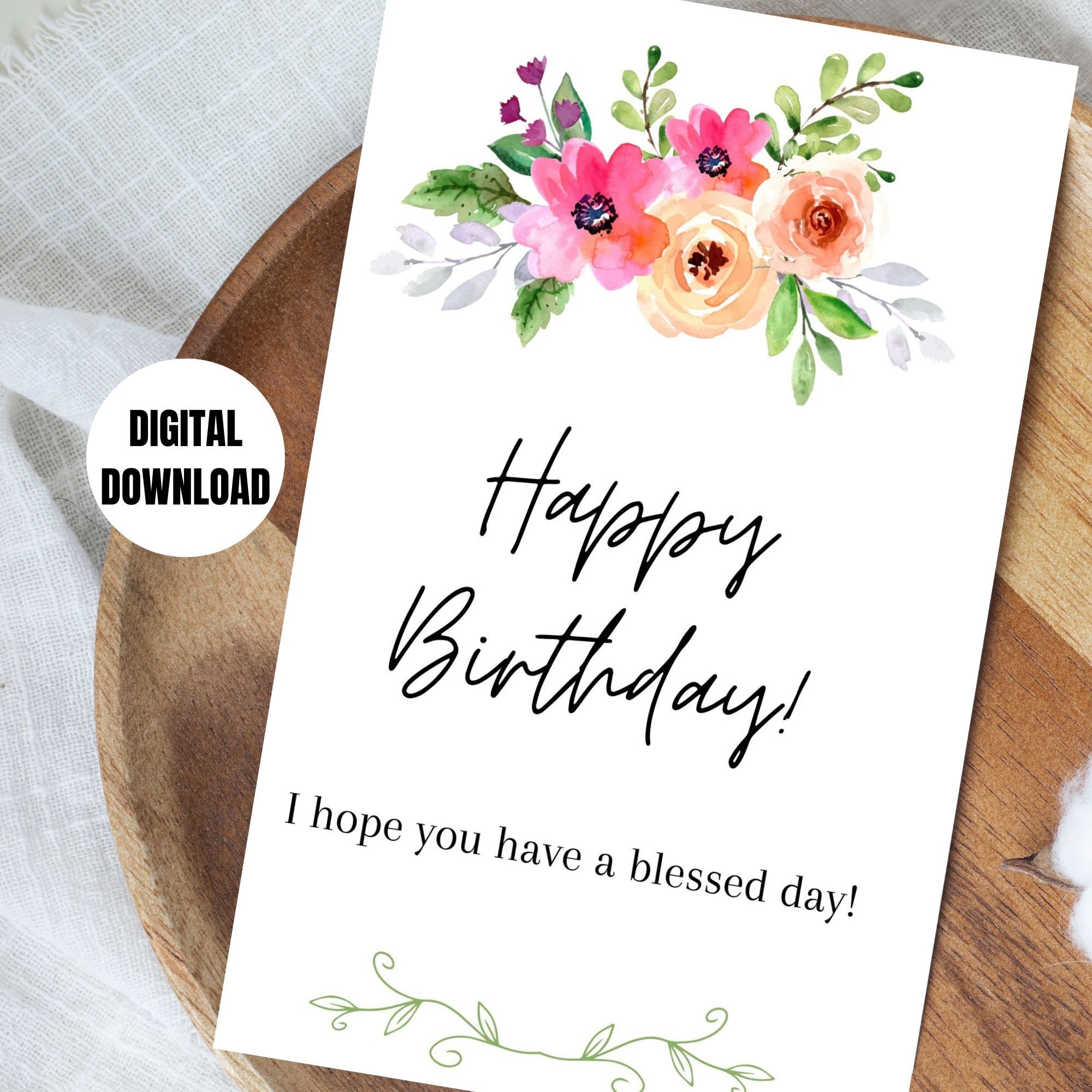 Have A Blessed Day Flowers