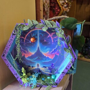 Celestial Cosmic Universe Shadow Box Diorama for Wall or Shelf - Etsy