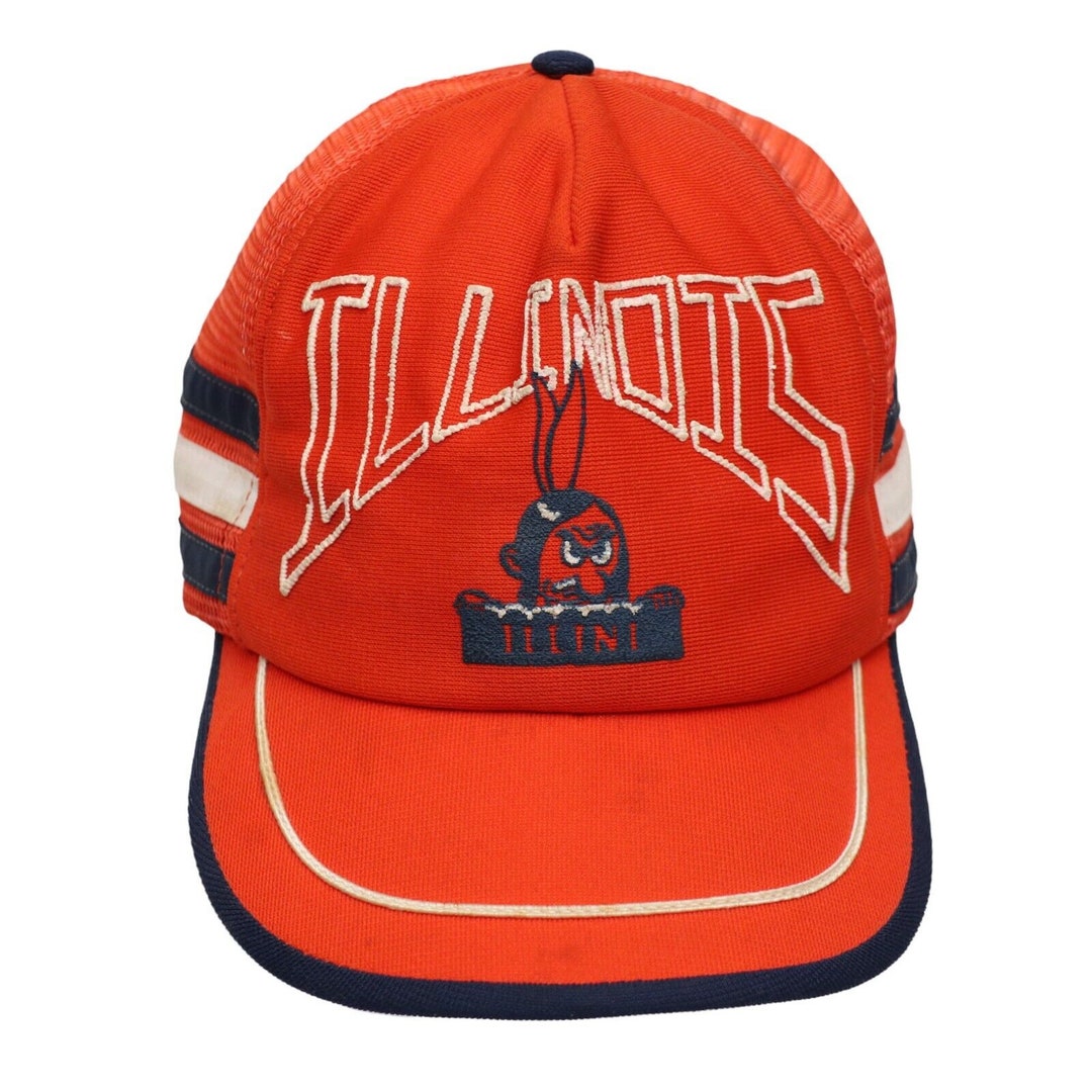 Vintage 80s Fighting Illini University of Illinois Three Stripe ...