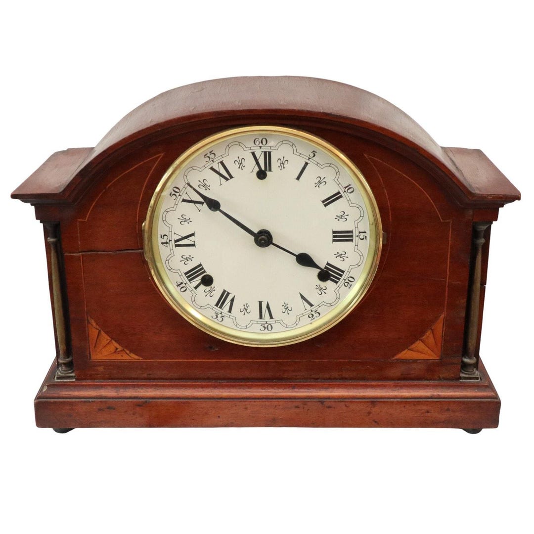 1896 Antique ?ingraham? Mantle Clock Chiming - Etsy