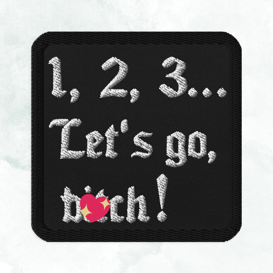 Taylor Swift Delicate 1, 2, 3 LGB Reputation Tour Iron-on Patch Taylor ...