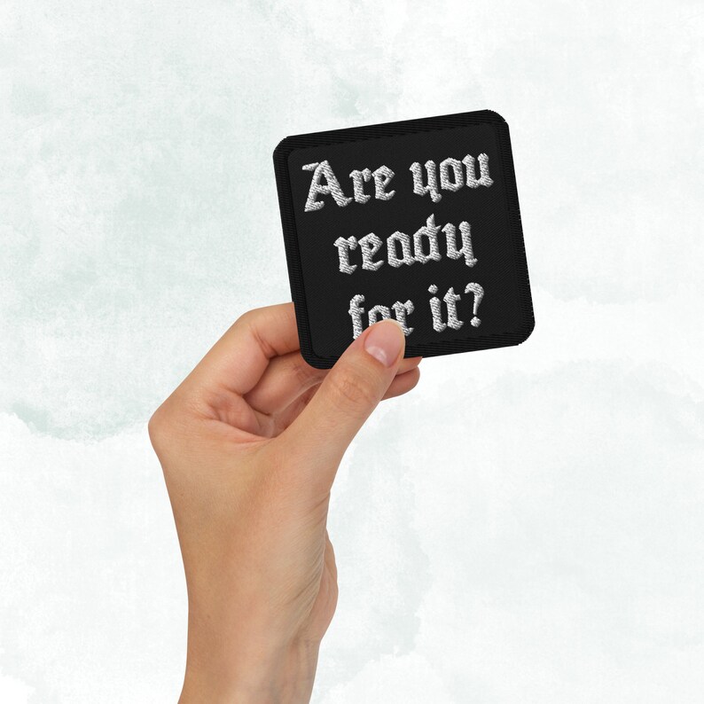 Ready for It Reputation Taylor Swift Iron-on Patch Eras - Etsy