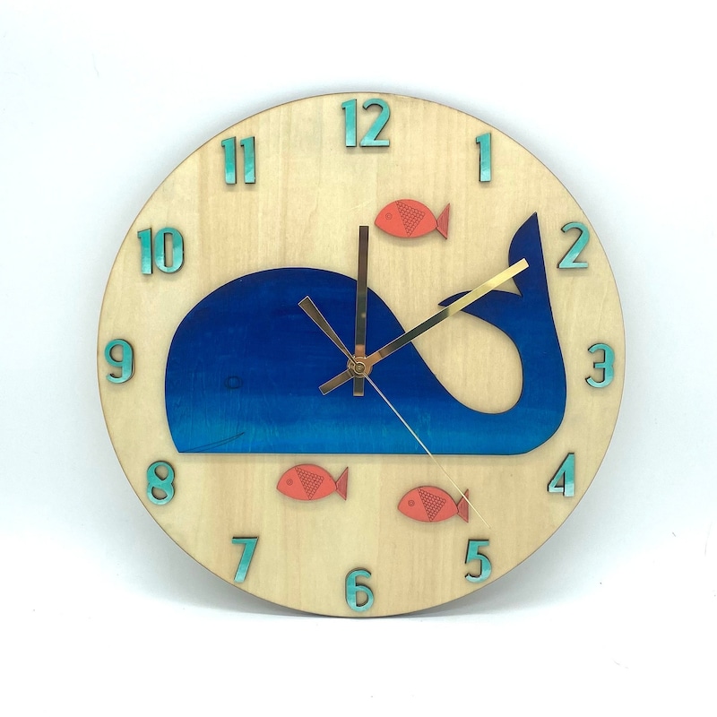 Fish Clock - Etsy