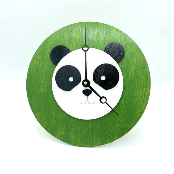 Wood Bear Clock - Etsy