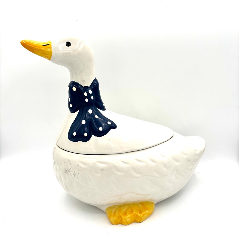 Goose Cookie Jar - Etsy
