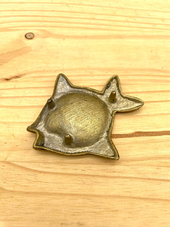 Vintage Brass Mid Century Modern Fish Nautical Small … - Gem