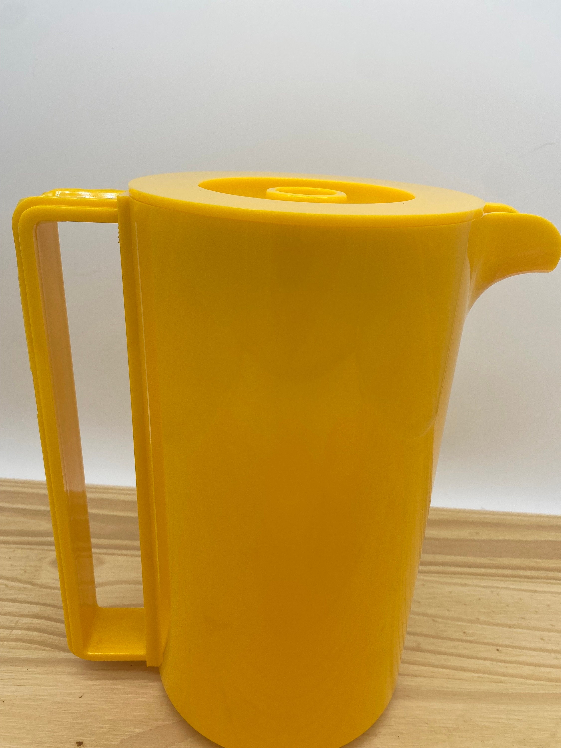 Vintage Rare Mid Century Modern Yellow Ingrid Pitcher With - Etsy