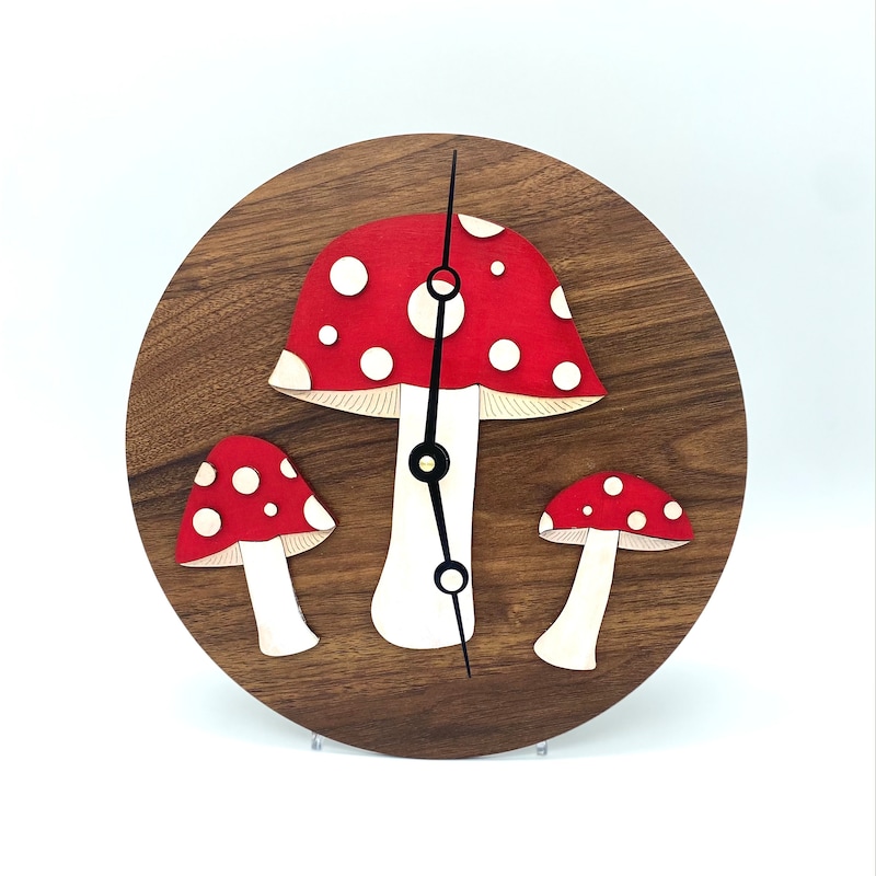 Polka Dot Clock - Etsy