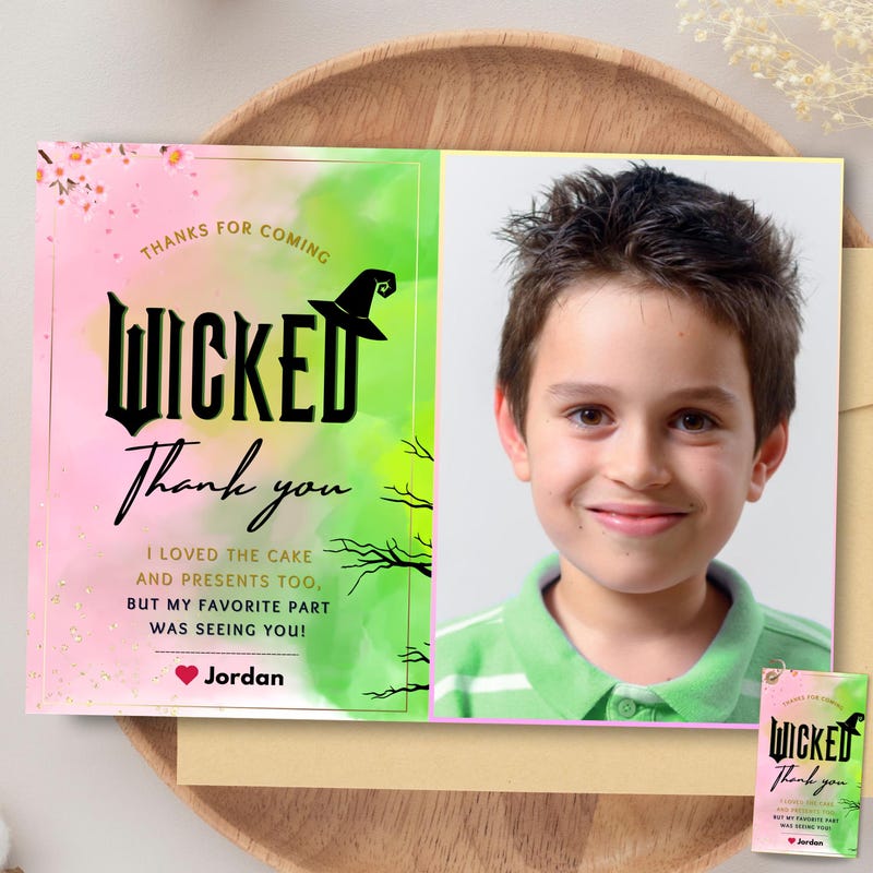 Wicked Photo Cards - Etsy