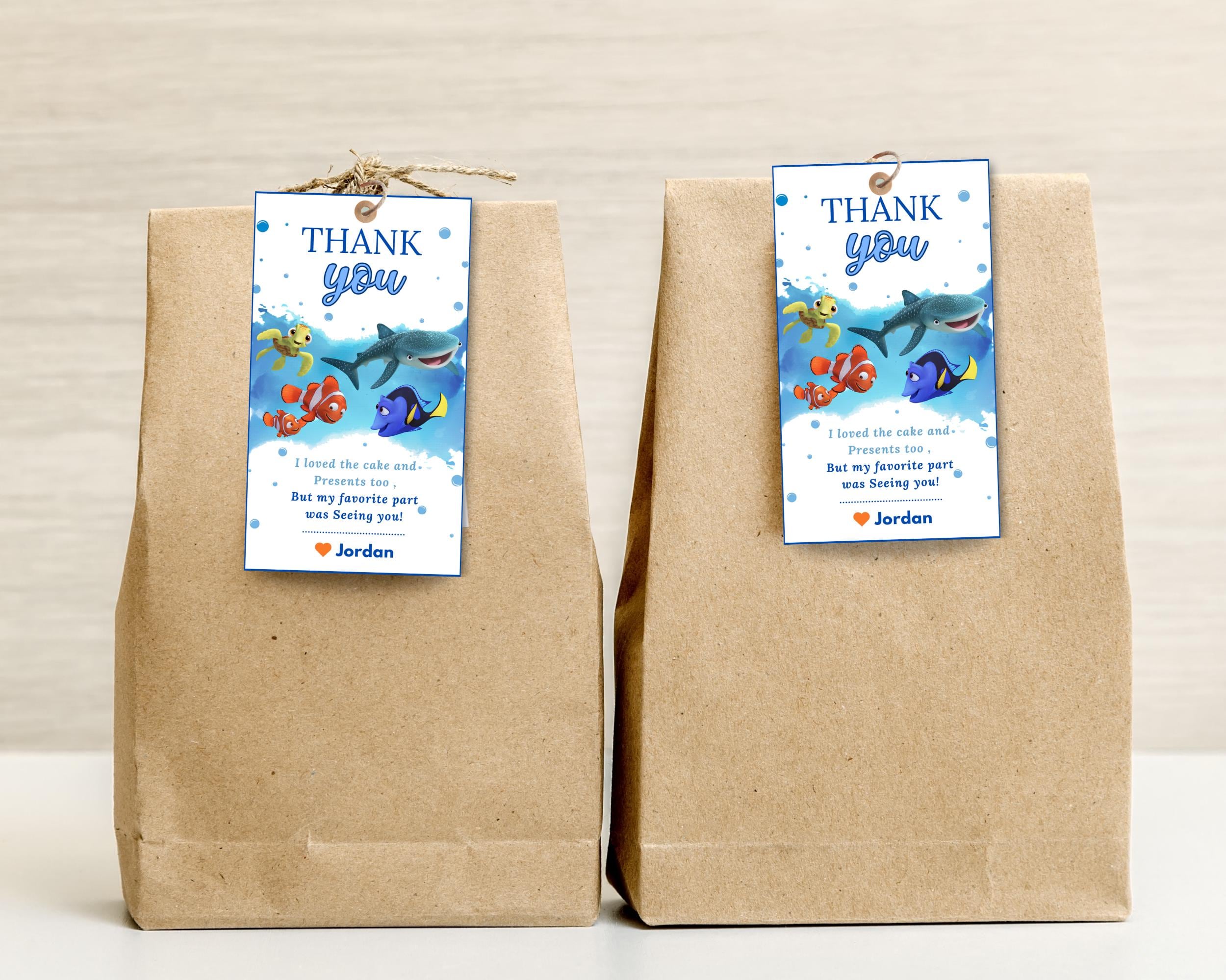 Finding Nemo Thank You Photo Card, Sea Party Finding Nemo Thank You ...